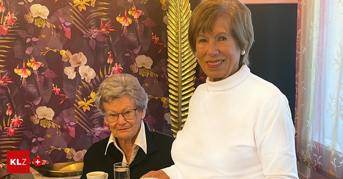 Stefanie Gensinger serviert auch mit 90 noch regelmäßig im Kaffeehaus